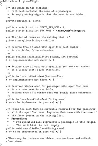 AP Computer Science A Free-Response Practice Test 12_crackap.com