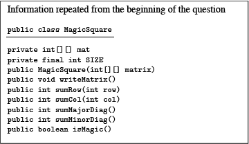 AP Computer Science A Free-Response Practice Test 8_crackap.com