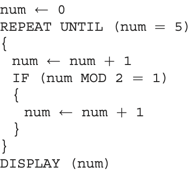 AP Computer Science Principles Question 410: Answer and Explanation ...